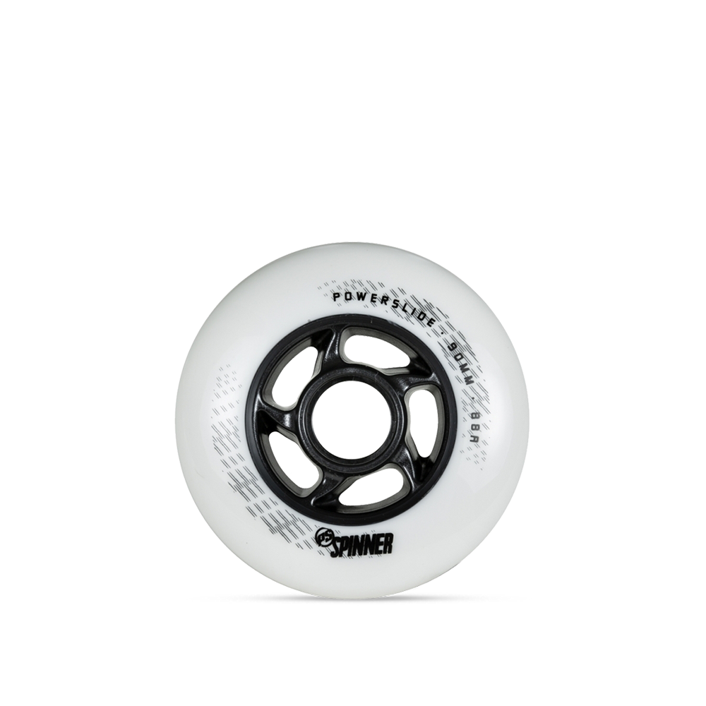 Powerslide Spinner 90mm/88a - Matte White (4 Pack) – SHOP TASK